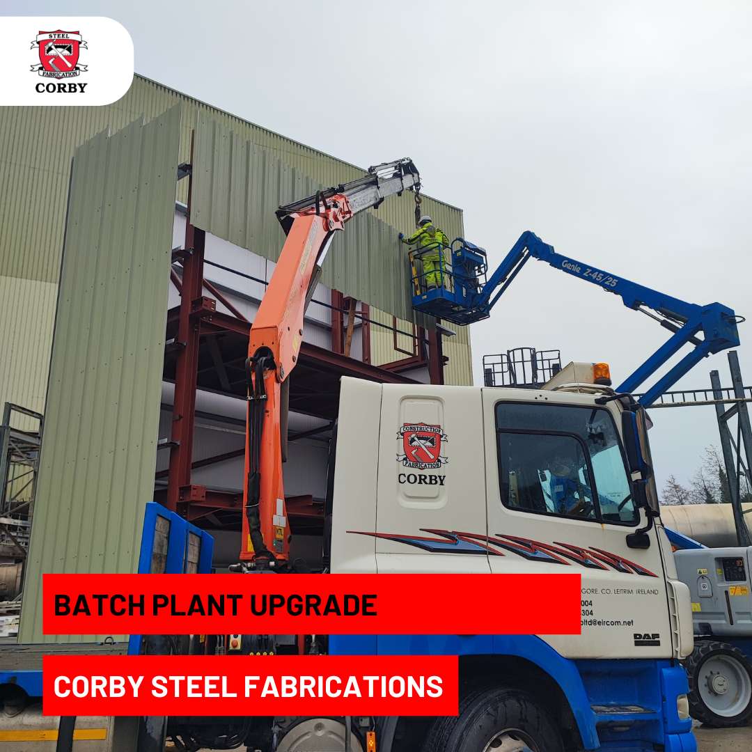Batch plant upgrade - Corby Steel Fabrications